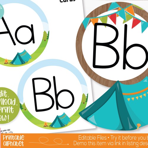 Camping Forest Classroom Theme Supplies and Decorations - Etsy