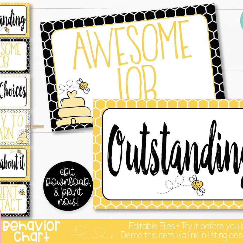 Bee Themed Classroom - Etsy