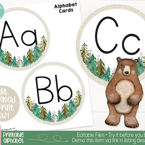 Woodland Classroom Banner Printable Woodland Forest Theme - Etsy