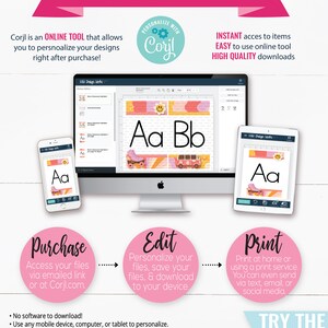 Retro Groovy Theme Classroom Desk Name Tags Printable, Teacher Supply ...