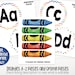 Crayon Theme Classroom Alphabet Banner Printable, Teacher Supply ...