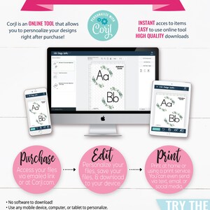 Calm Botanical Farmhouse Theme Classroom 1-20 Number Cards Printable ...