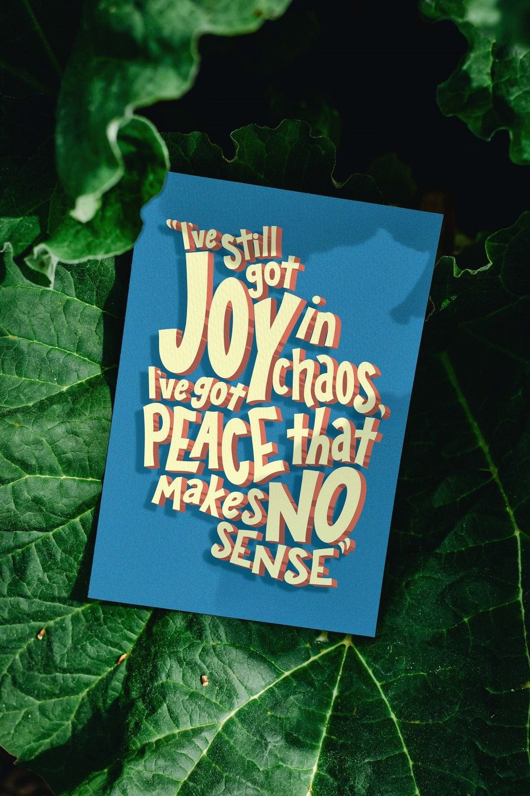 I've Still Got Joy in Chaos - Digital Art Print - Etsy