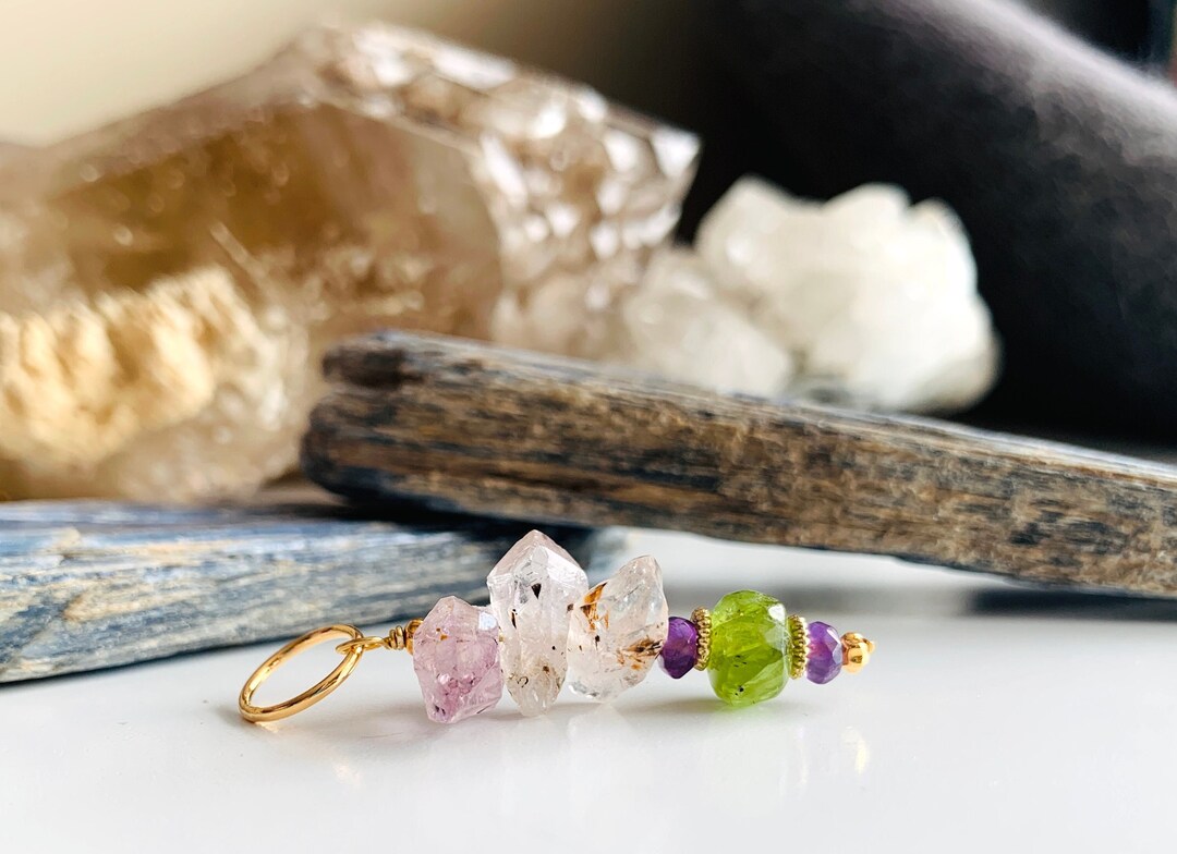 Heart and Soul Talisman With Super Seven Crystals Aka Melody Stone ...