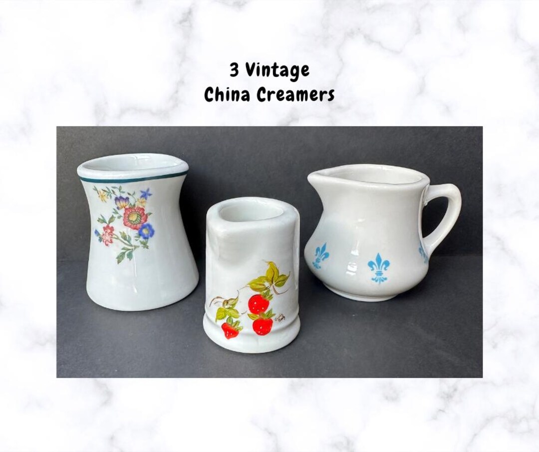 3 Vintage Mini Restaurantware Creamers Laughlin Mcnicol Set of 3 ...