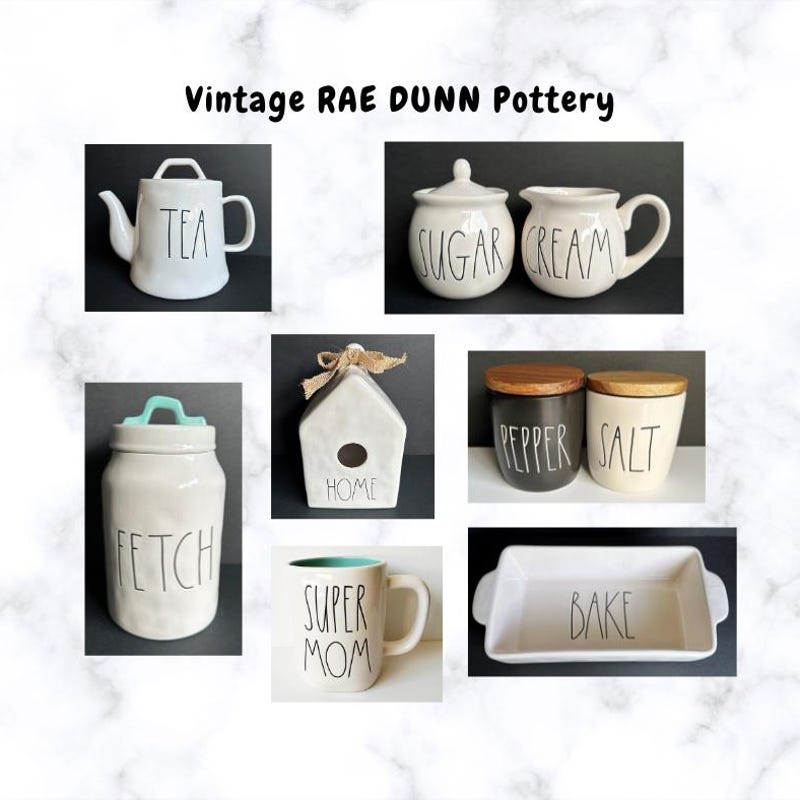 Rae Dunn Pottery - Etsy