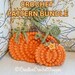 Fall Pumpkin Purse 2 Sizes *CROCHET PATTERN PACK* - Etsy