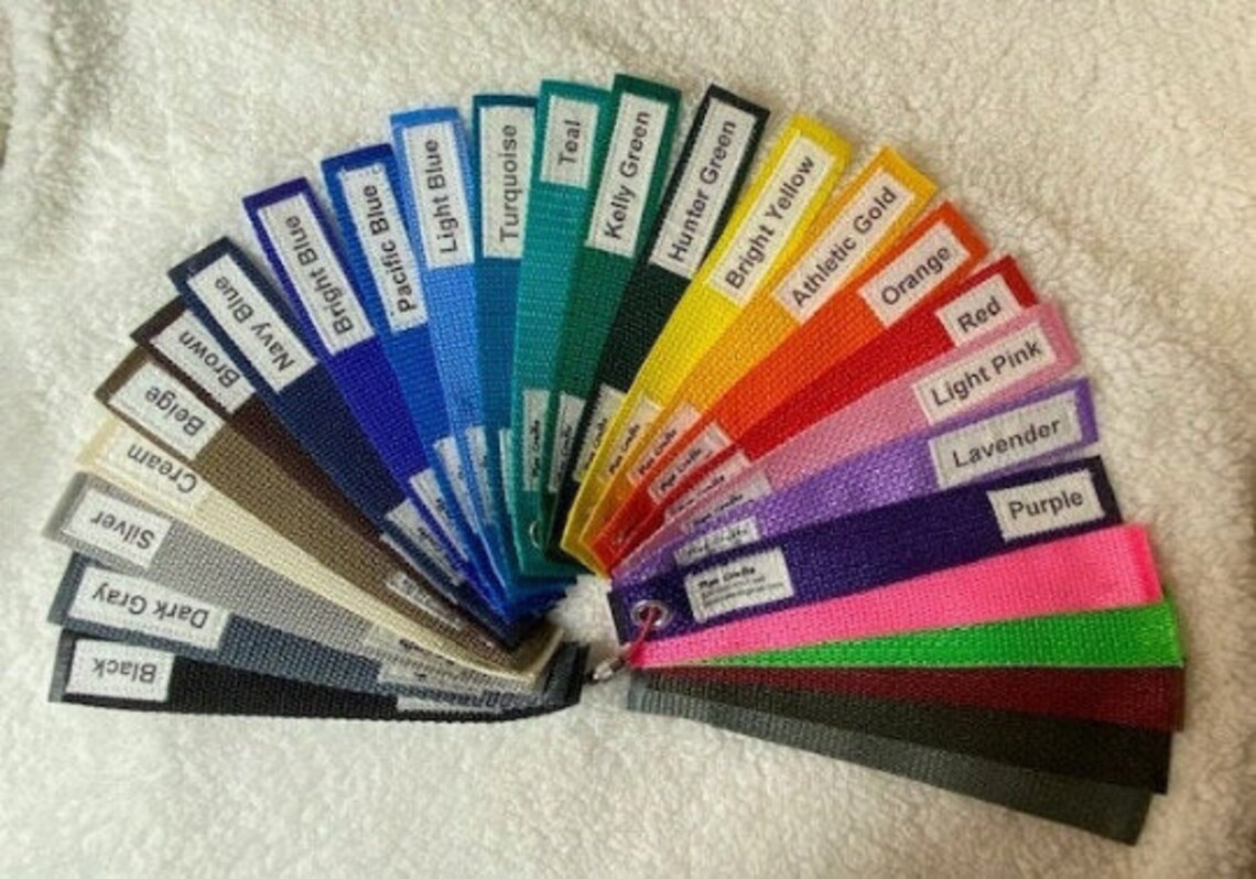 Luggage Tags Embroidered Personalized in a Wide Variety of - Etsy