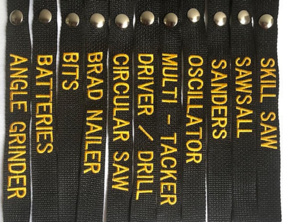 TOOL TAGS - Great Way to Label Your Tools and Garage Items for Easy ...