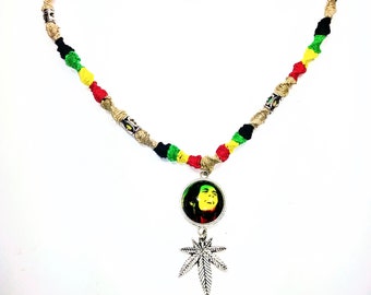 Bob marley necklace | Etsy