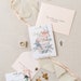 Vellum Invitation/gold Foil Invitation/eyelet - Etsy