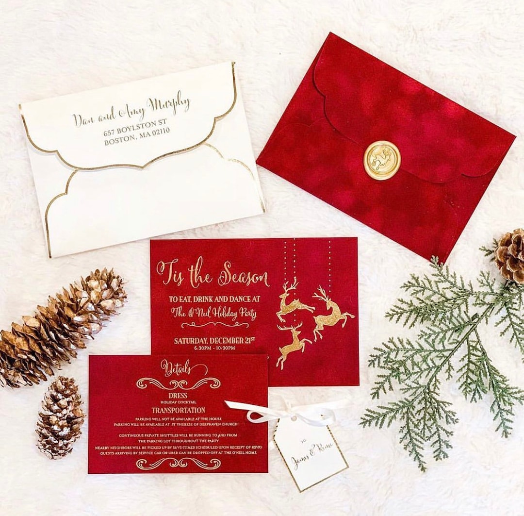 Suede Envelopes/ Scalloped Edge Suede Envelope/maroon Envelopes ...