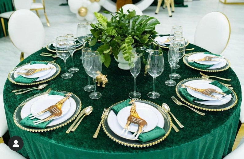 Giraffe Menu/ Die Cut Cardstock Giraffe Menu/ Giraffe Birthday | Etsy