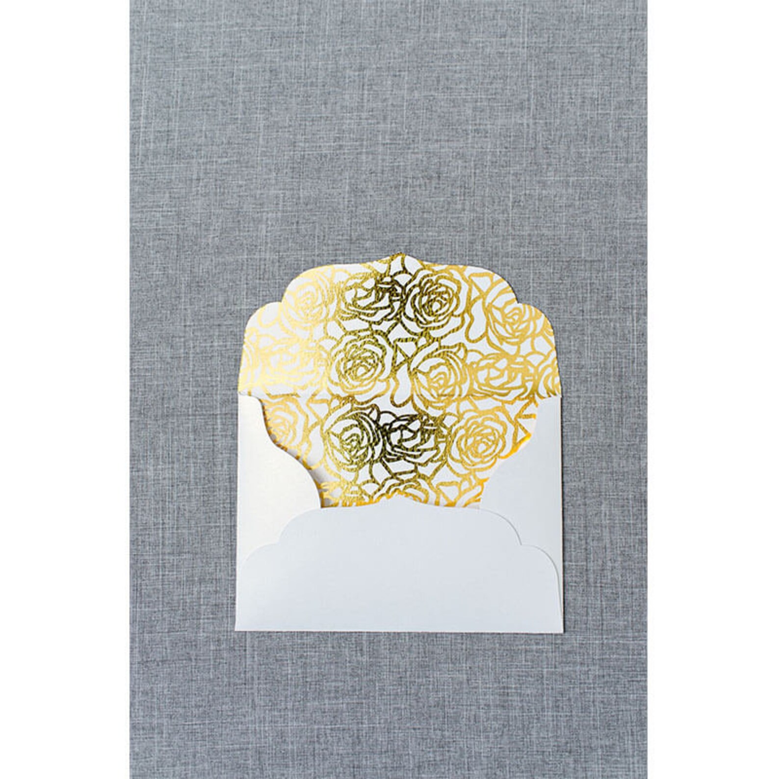 Elegant Envelope/acrylic Envelope/thick Envelope/ Gold Foil Envelope ...