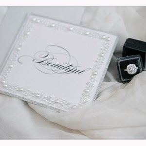 Pearl Wedding Invitation/pearl Wedding Card/luxury Wedding Invitation ...
