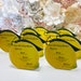 3D Lemon Menu/ Fruit Menu Card/ Lemonade Menu/ Yellow Menu - Etsy