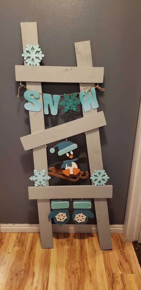 Interchangeable Ladder Winter/january Kit Only | Etsy