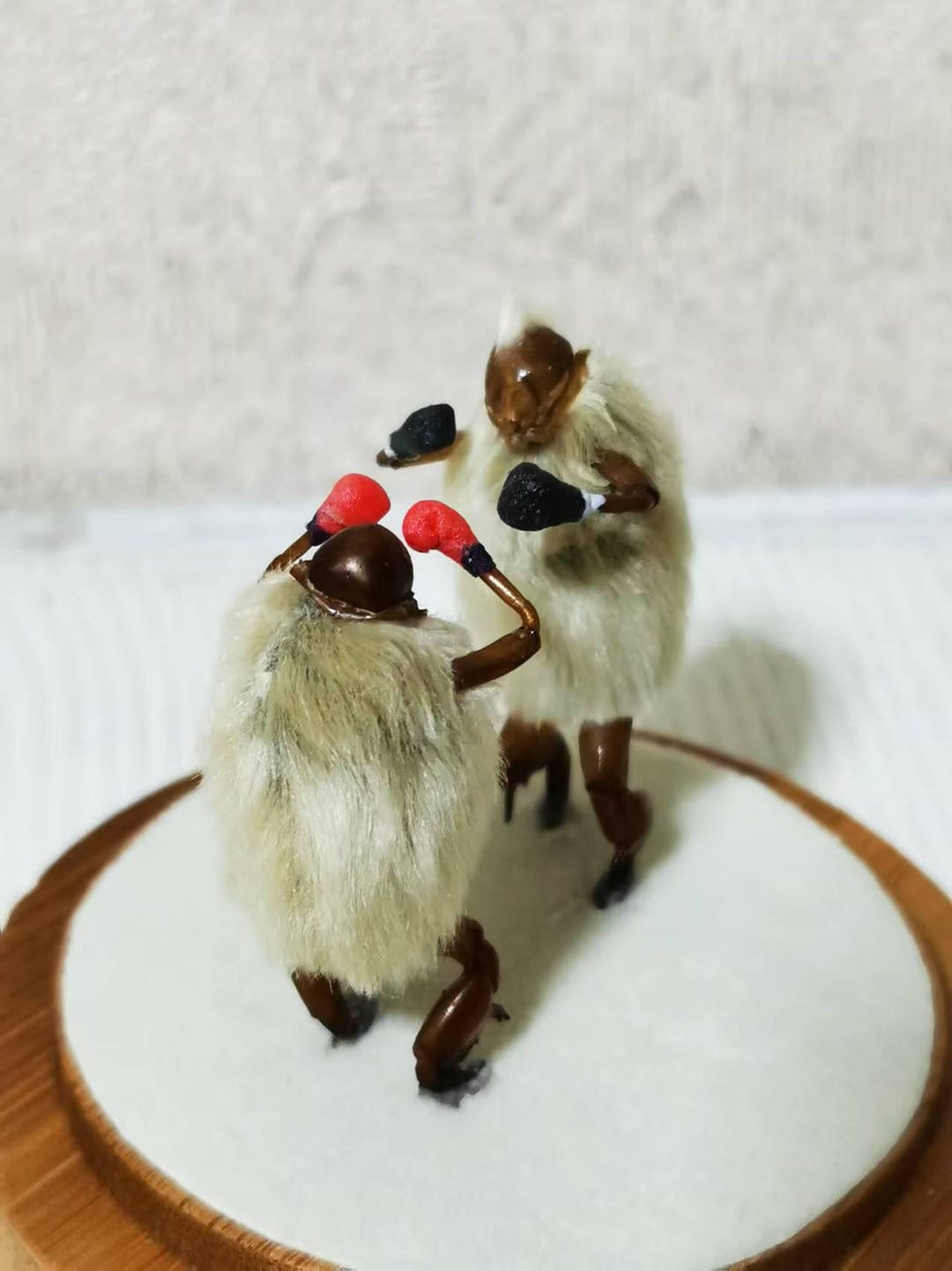 Boxing Monkey Figurines | Unique Chinese Folk Art, Perfect Handmade ...