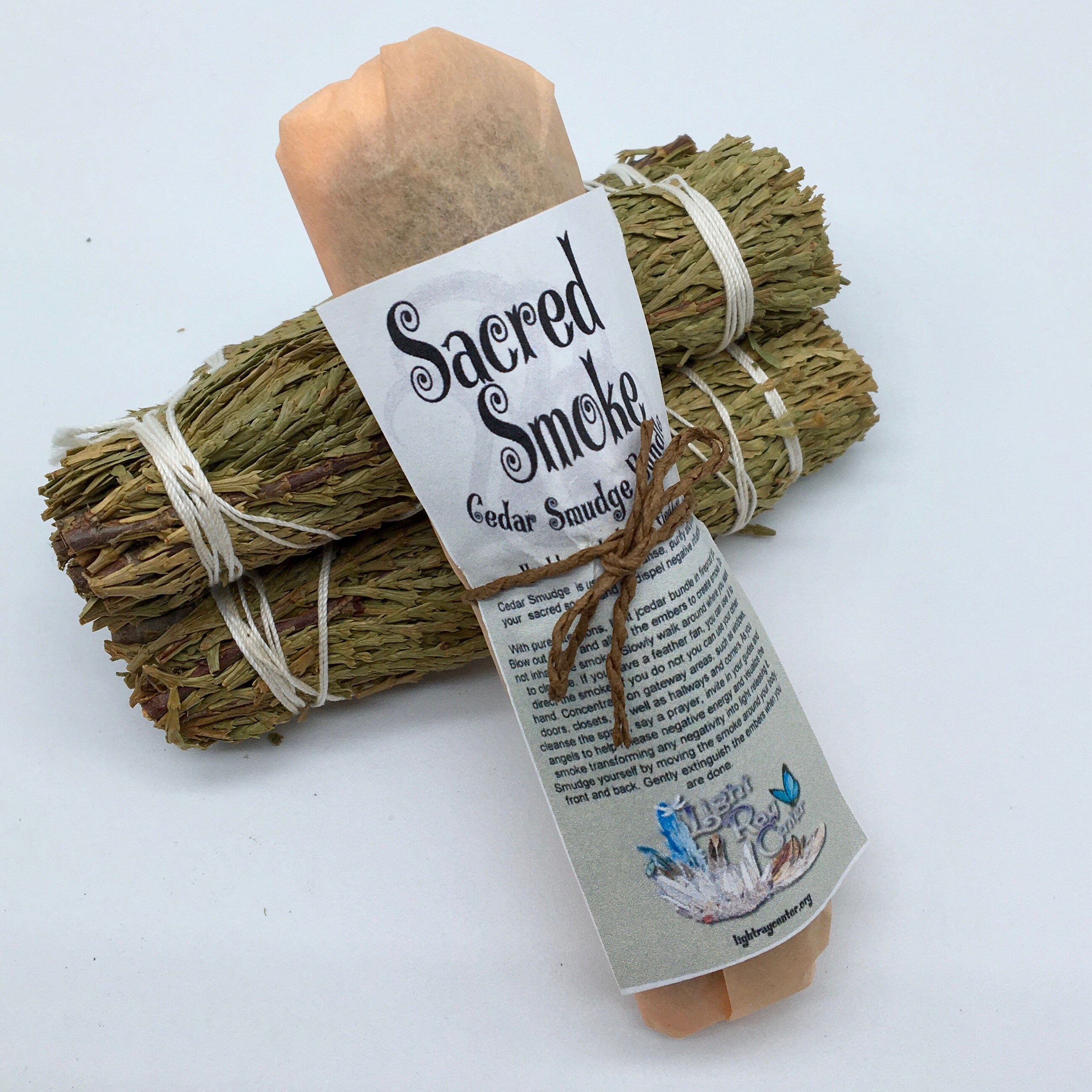 Cedar Smudge Bundle - Sacred Smoke - Natural Smudging Herbs - Etsy UK