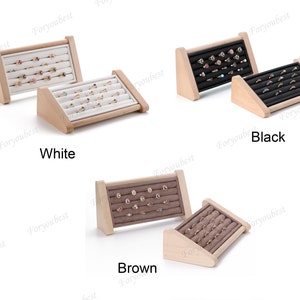 Wood Ring Display, Ring Organizer Stand, Ring Stand Holder,ring Tray ...