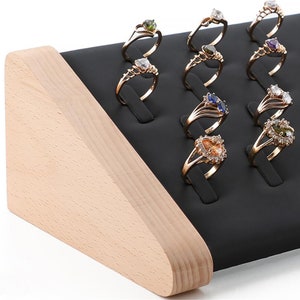 Wood Ring Display, Ring Organizer Stand, Ring Stand Holder,ring Tray ...