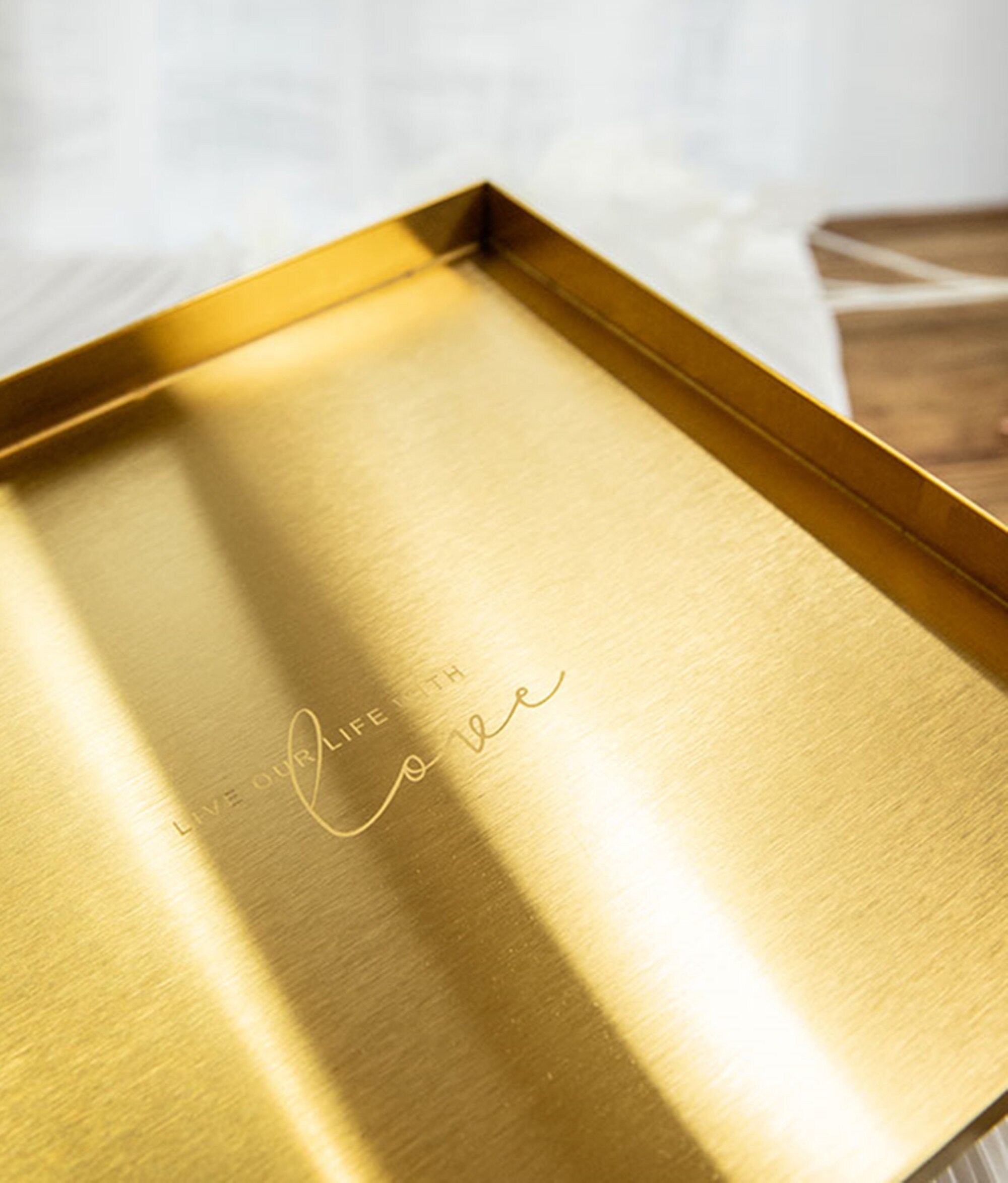 Brass Display Tray Gold Jewelry Display Tray Jewelry - Etsy