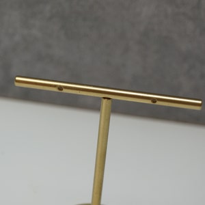 Brass Earring Display, Gold Earring Stand, T-bar Earring Stand,jewelry ...