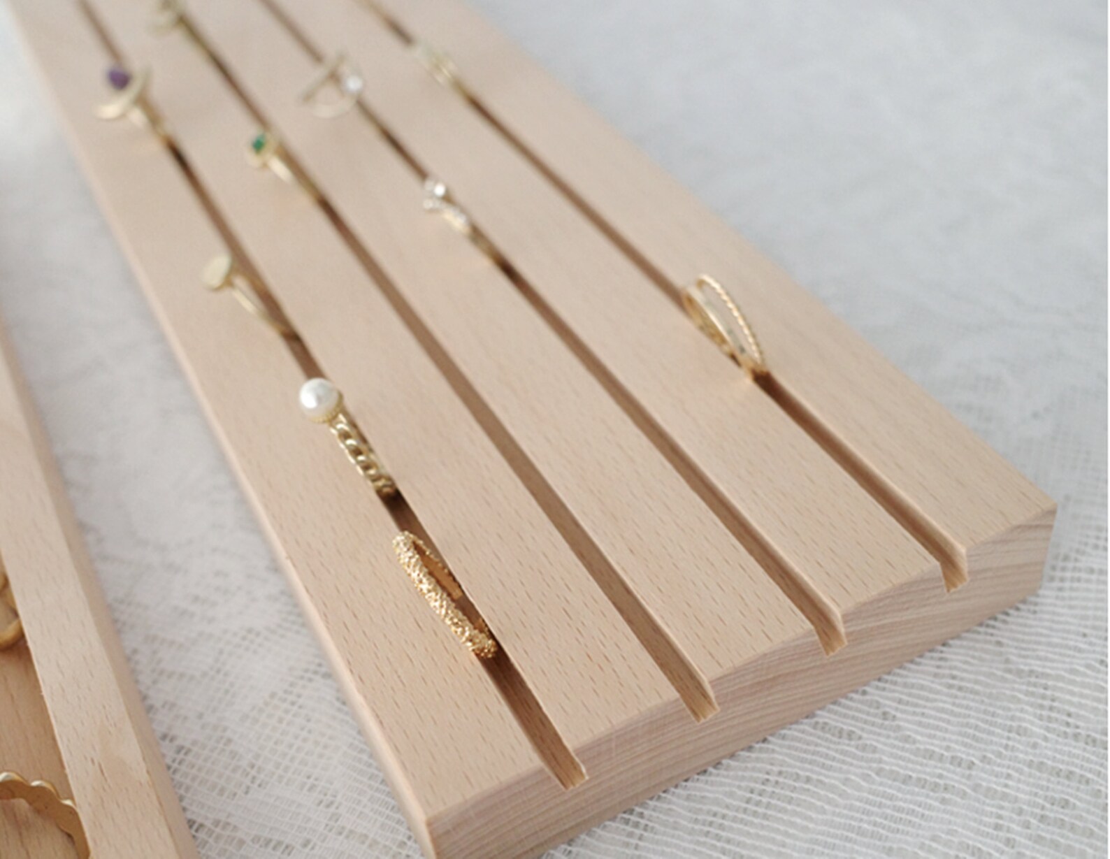 Wood Ring Display Rings Organizer Stand Ring Stand Holder - Etsy