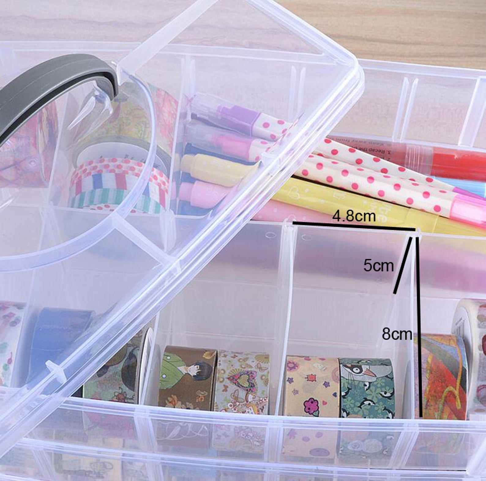 Washi Tape Storage Case / Masking Tape Organizer / Washi Tape - Etsy