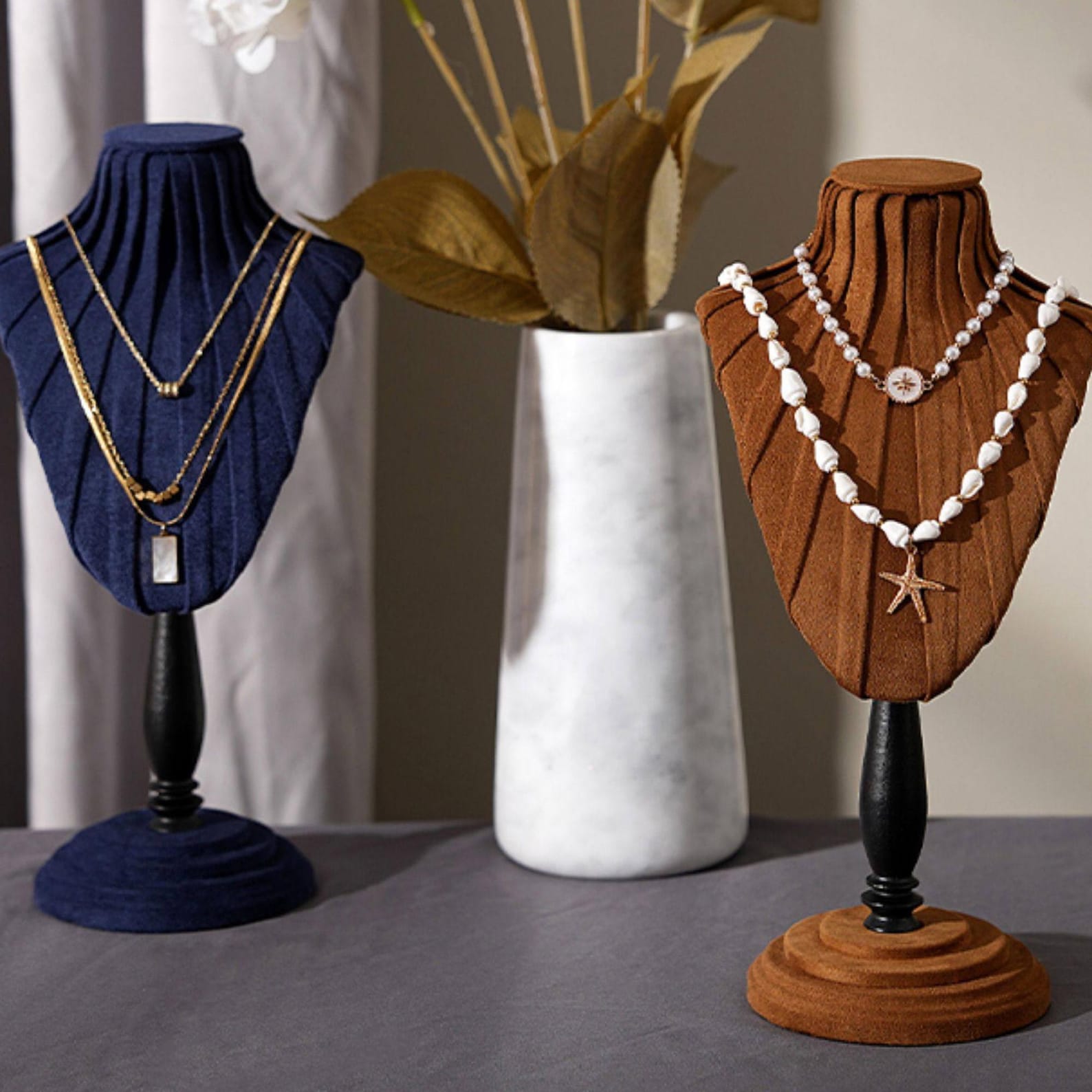Necklace Bust, Necklace Holder, Mannequin Display, Jewelry Display ...