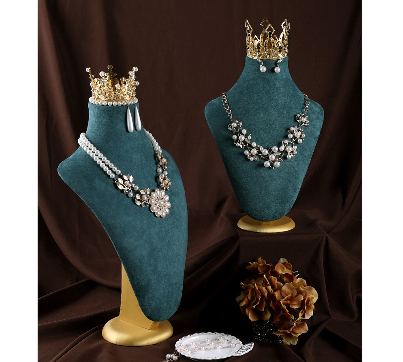 Green Jewelry Display Jewelry Organizer Stand Jewellery - Etsy