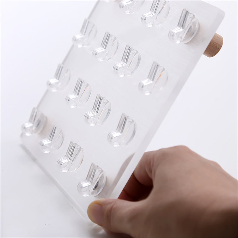 Acrylic Ring Display, White Jewelry Display, Ring Stand Holder DS1304 ...