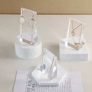 Acrylic Jewelry Display, Acrylic Necklace Display,acrylic Necklace Bust ...