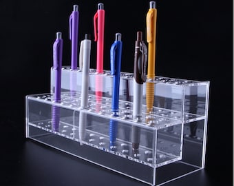 Acrylic Marker Storage Rack Markers Holder/makeup Brush / | Etsy