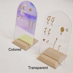 Acrylic Earring Display, Earrings Stand, Earring Holder DS1390 - Etsy