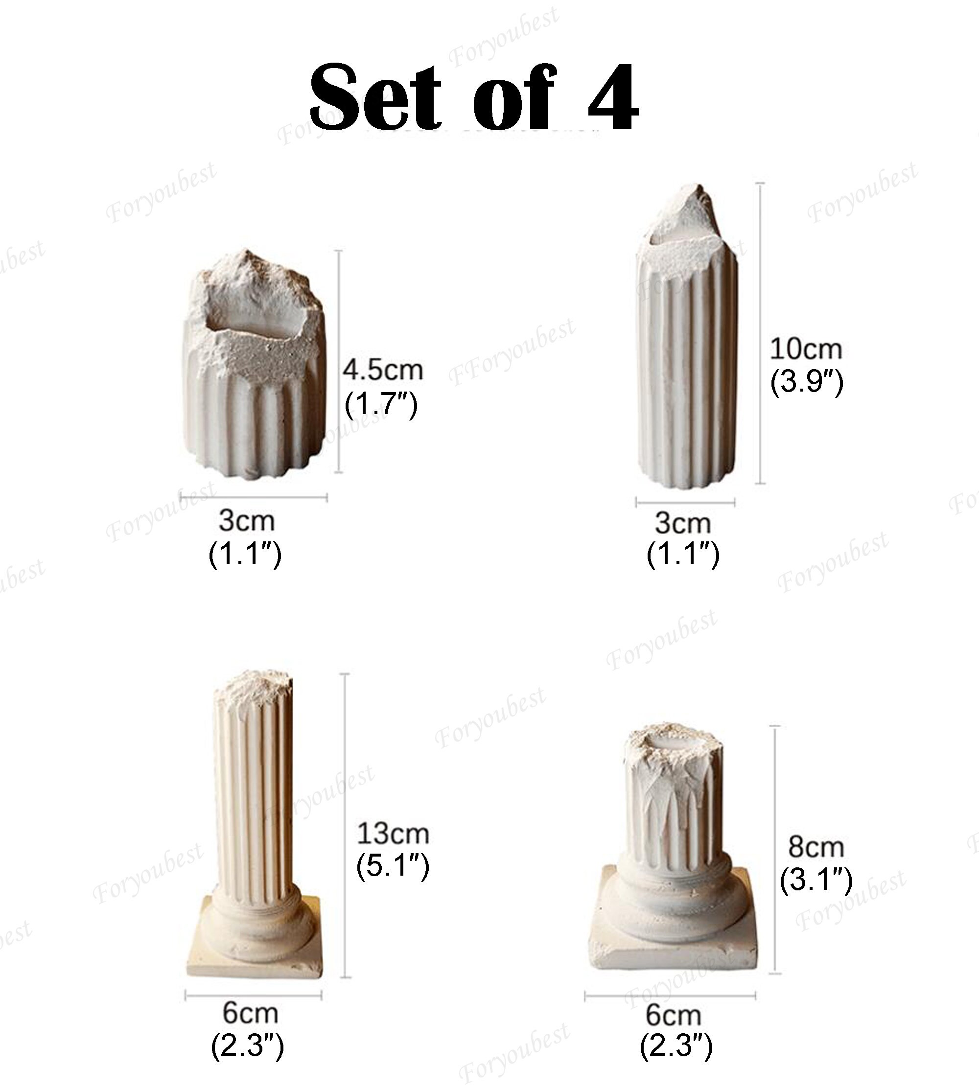 Gypsum Ring Display, Ring Stand Holder, White Ring Display, Wedding ...