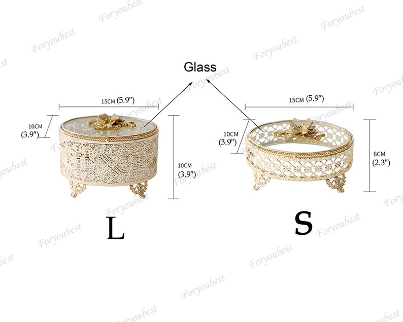 Gold Jewelry Display Box Luxurious Jewelry Display - Etsy