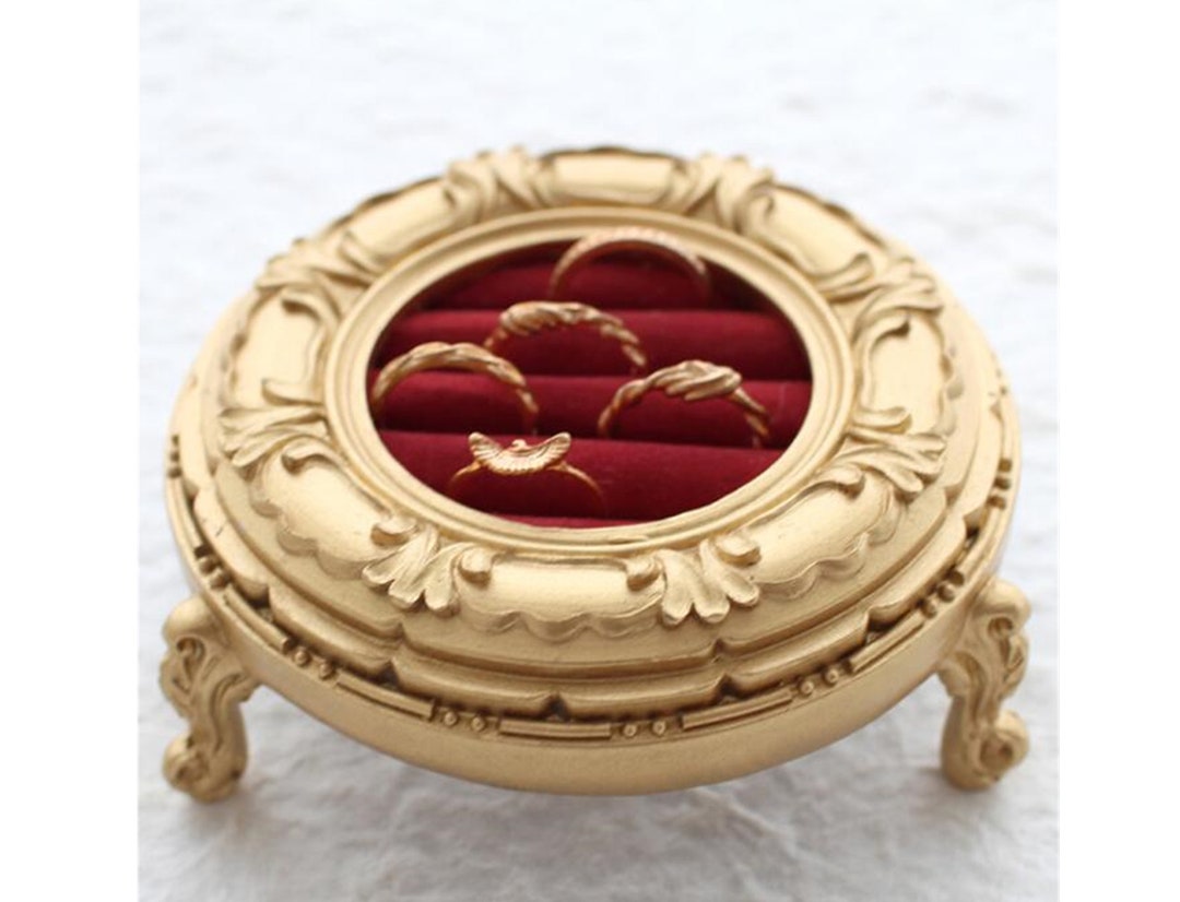 Retro Gold Ring Display Ring Organizer Stand Ring Stand - Etsy