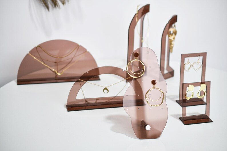 Acrylic Earring Stand Acrylic Jewelry Display Acrylic | Etsy