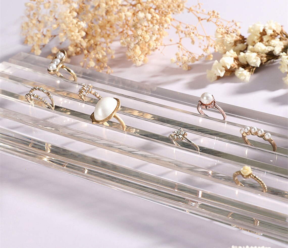 Clear acrylic ring display ring organizer stand ring stand | Etsy