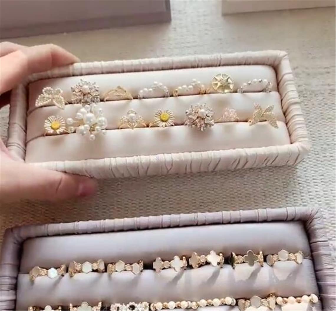 Ring Display Jewelry Organizer Stand Ring Stand Holder - Etsy