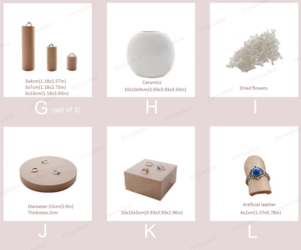 Wood Jewelry Display Beech Jewelry Organizer Wooden Jewelry - Etsy