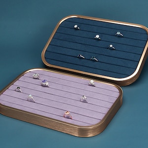 Ring Display Trays, Rings Display Trays, Velvet Jewelry Display DS1265 ...