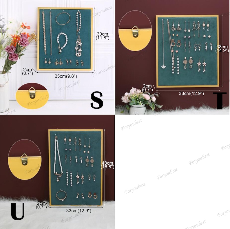 Green Jewelry Display Jewelry Organizer Stand Jewellery - Etsy