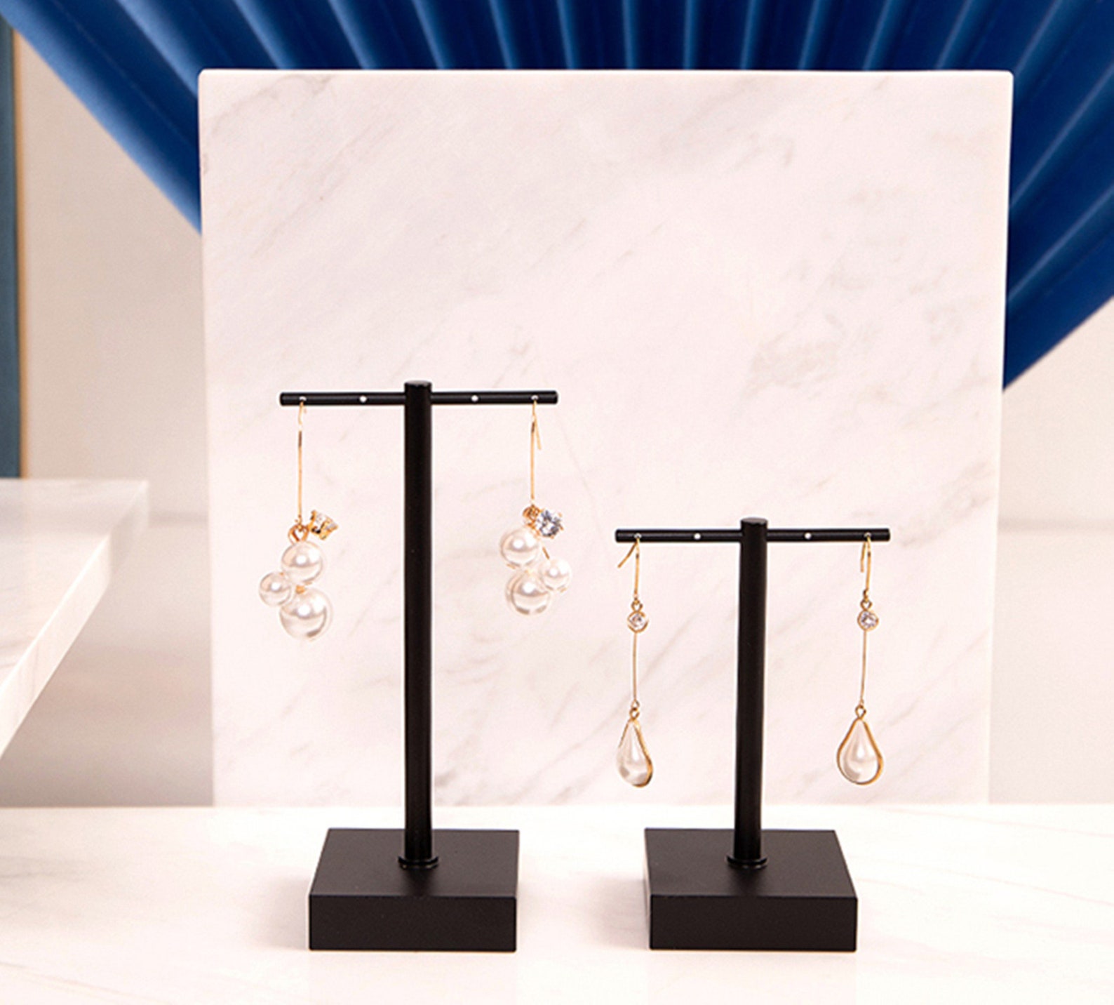T-bar Earring Stand Black Jewelry Display Earring - Etsy