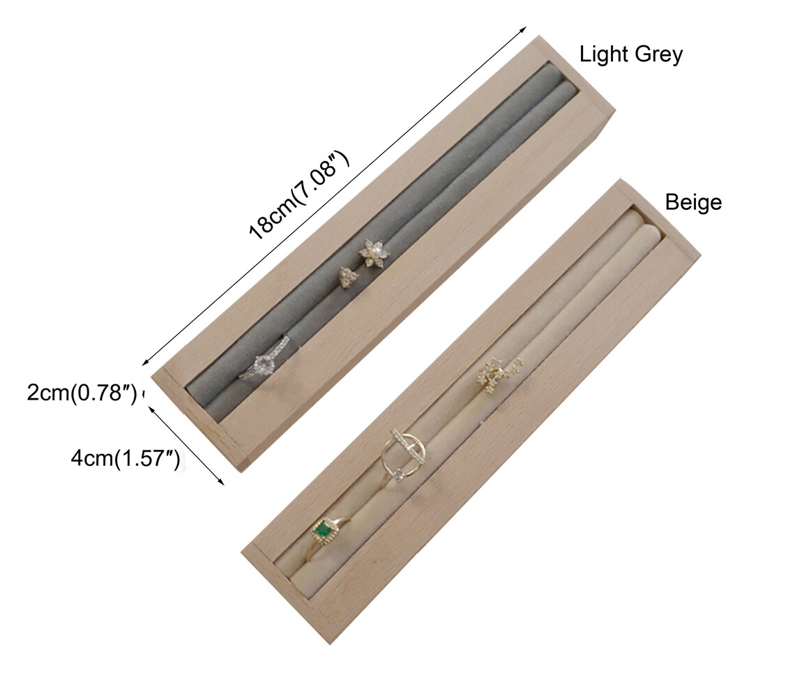 Beech Ring Display Jewelry Organizer Stand Ring Stand Holder - Etsy