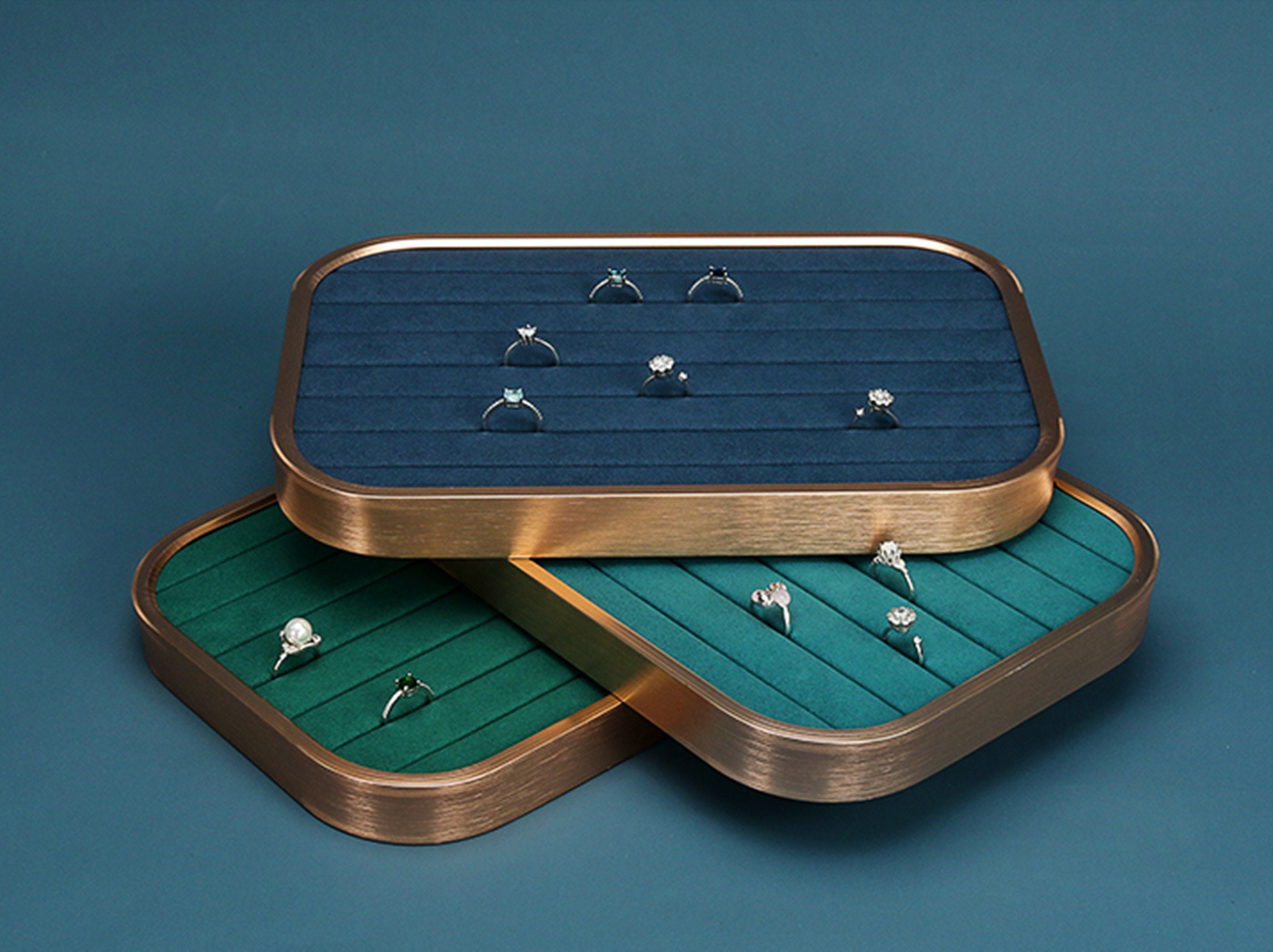 Ring Display Trays, Rings Display Trays, Velvet Jewelry Display DS1265 ...