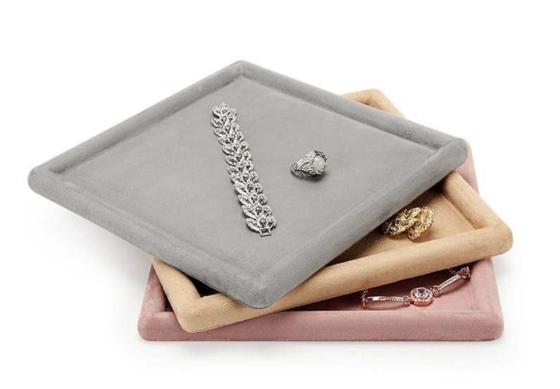 Velvet Jewelry Tray Drawer Organizer Jewelry Display - Etsy