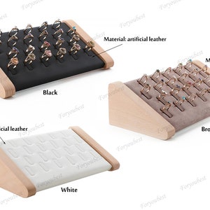 Wood Ring Display, Ring Organizer Stand, Ring Stand Holder,ring Tray ...