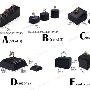 Black Jewelry Display, Black Ring Display,jewelry Display for Market ...